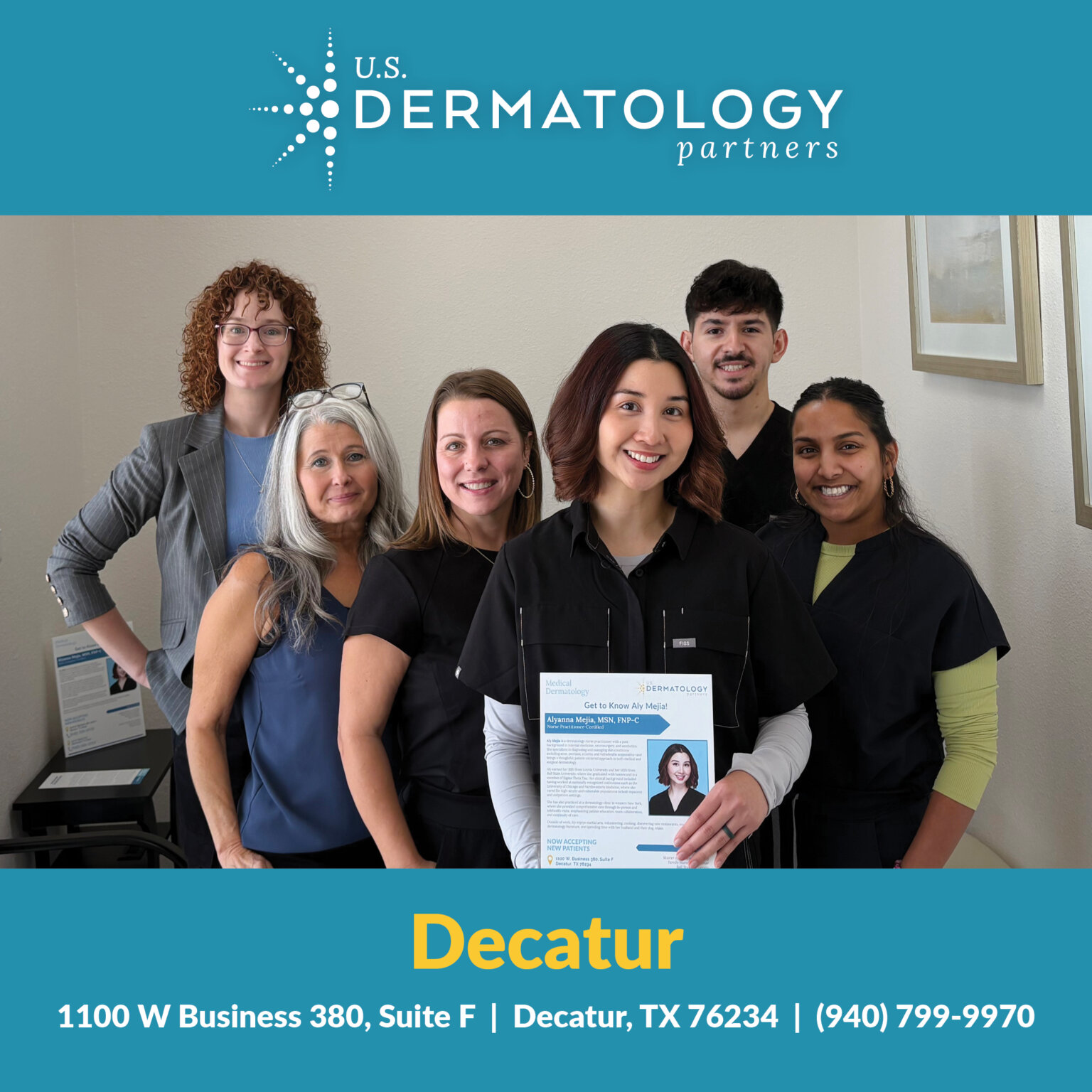 U.S. Dermatology Partners Opens New Office in Decatur, Texas - U.S ...